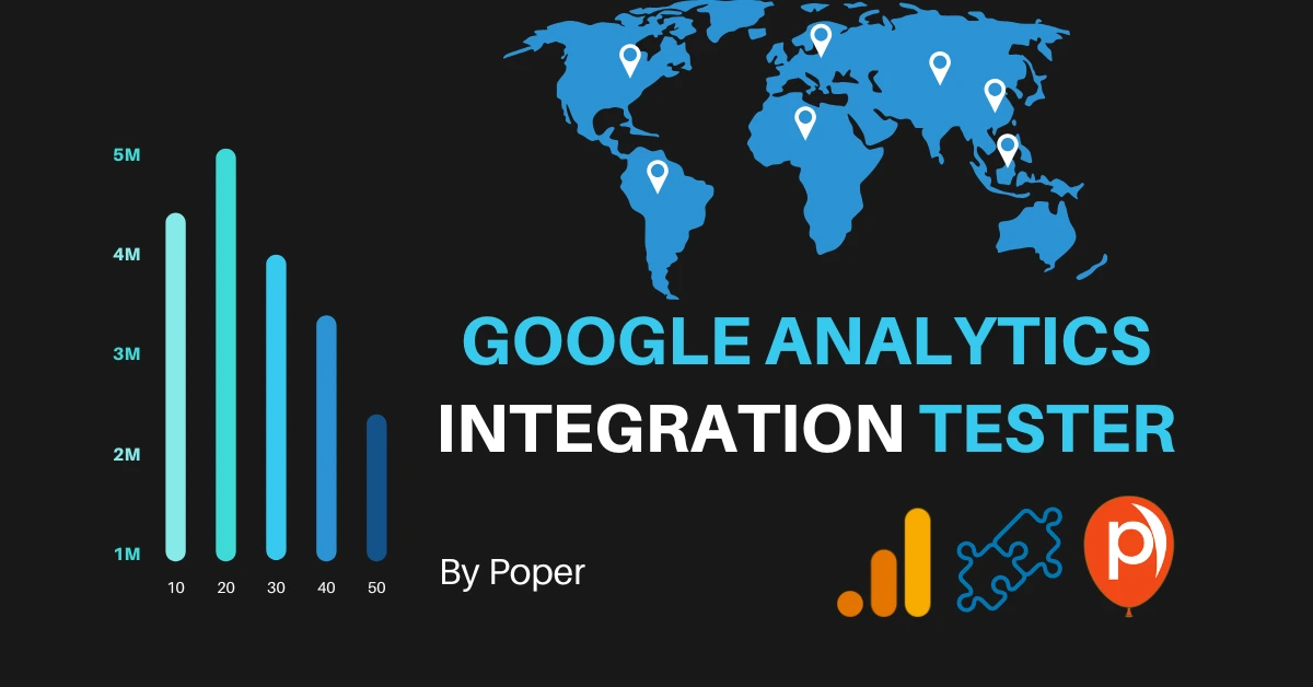 Google Analytics Integration Tester - Poper