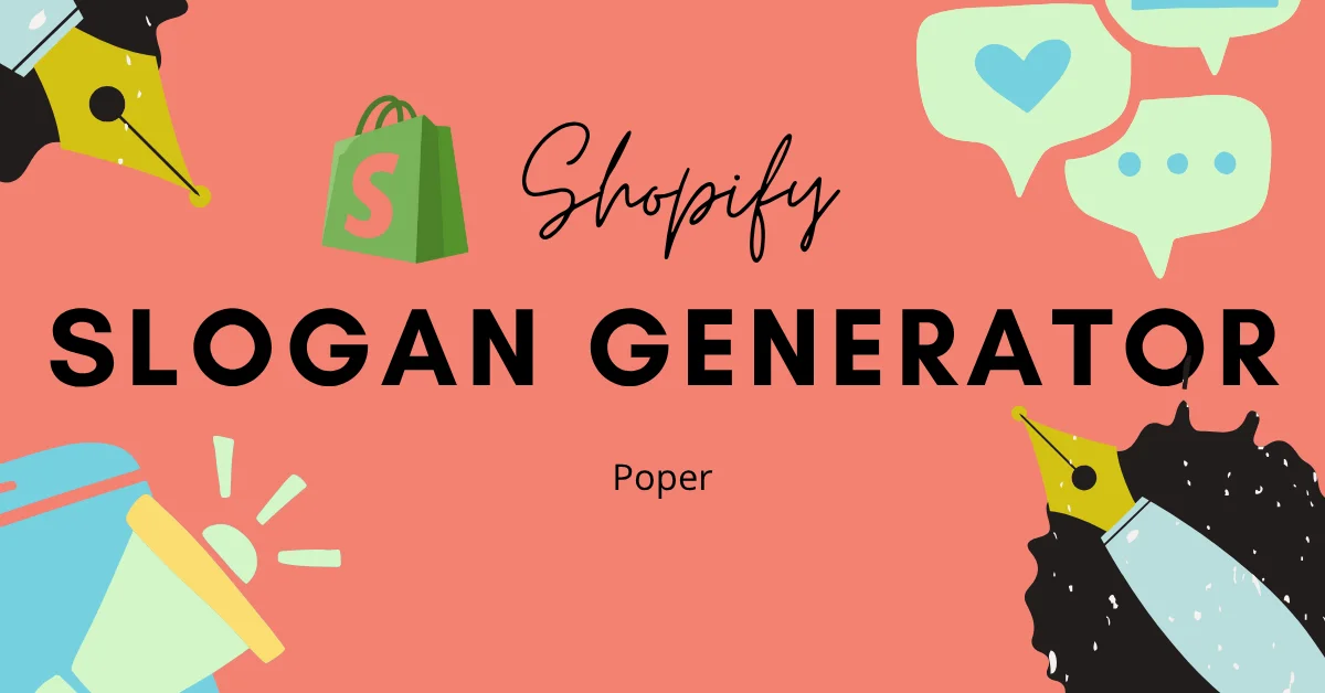Free Shopify Slogan Generator