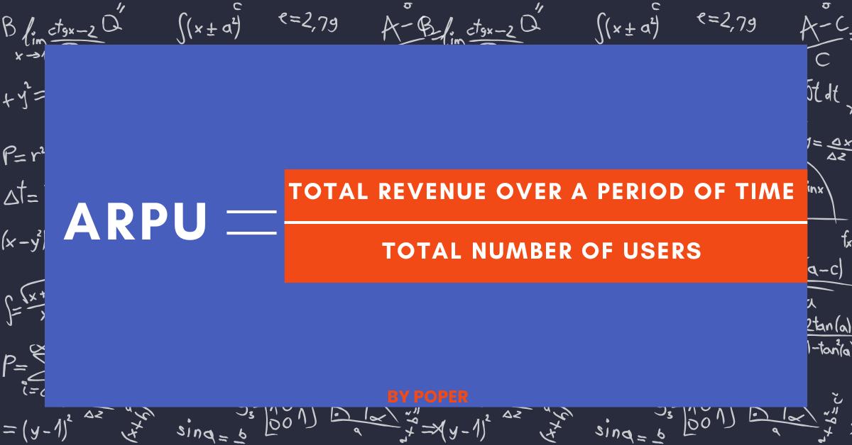 Average Revenue Per User (ARPU) Calculator - Poper