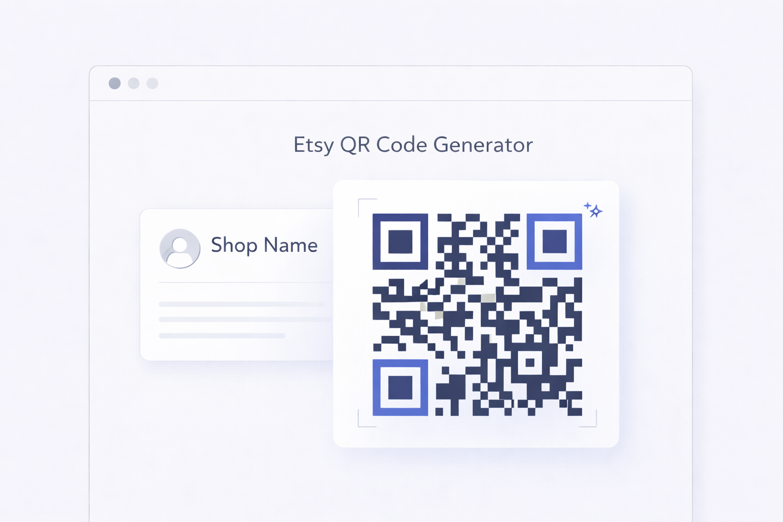 Free Etsy QR Code Generator - Poper
