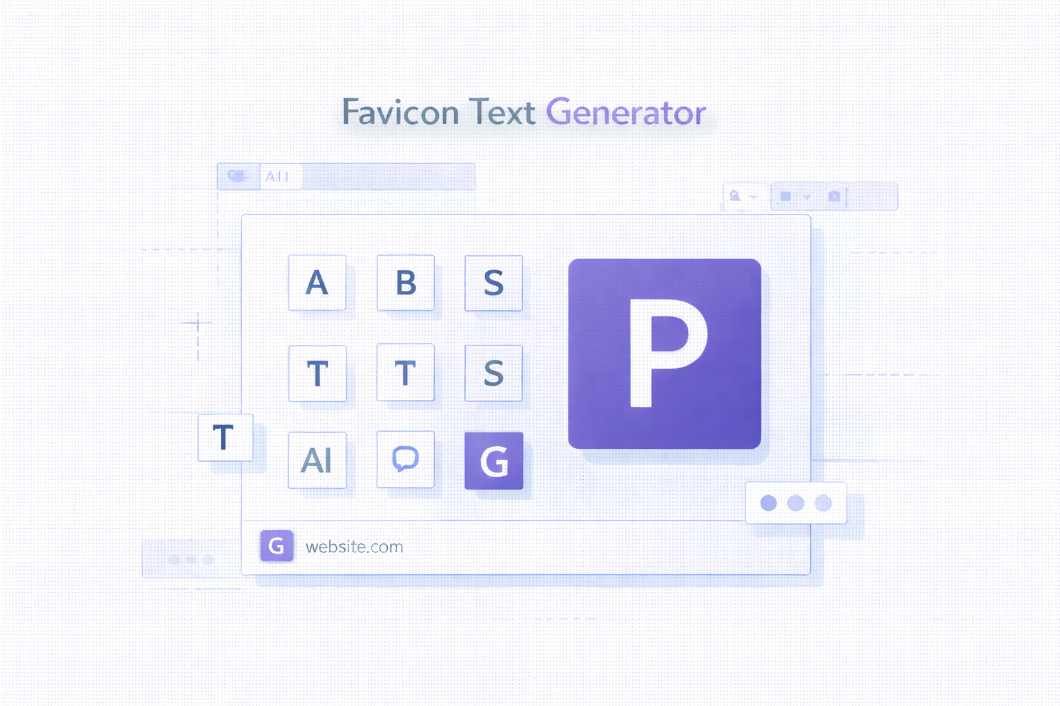 Favicon Text Generator - Poper
