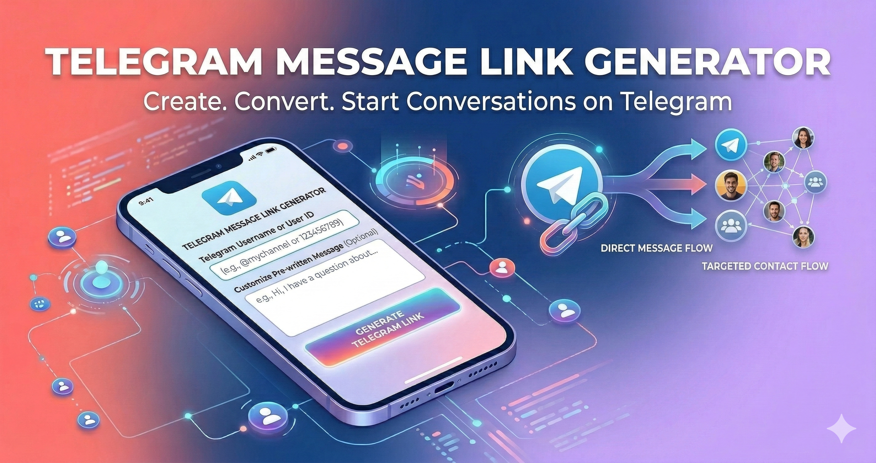 Telegram Message Link Generator - Poper